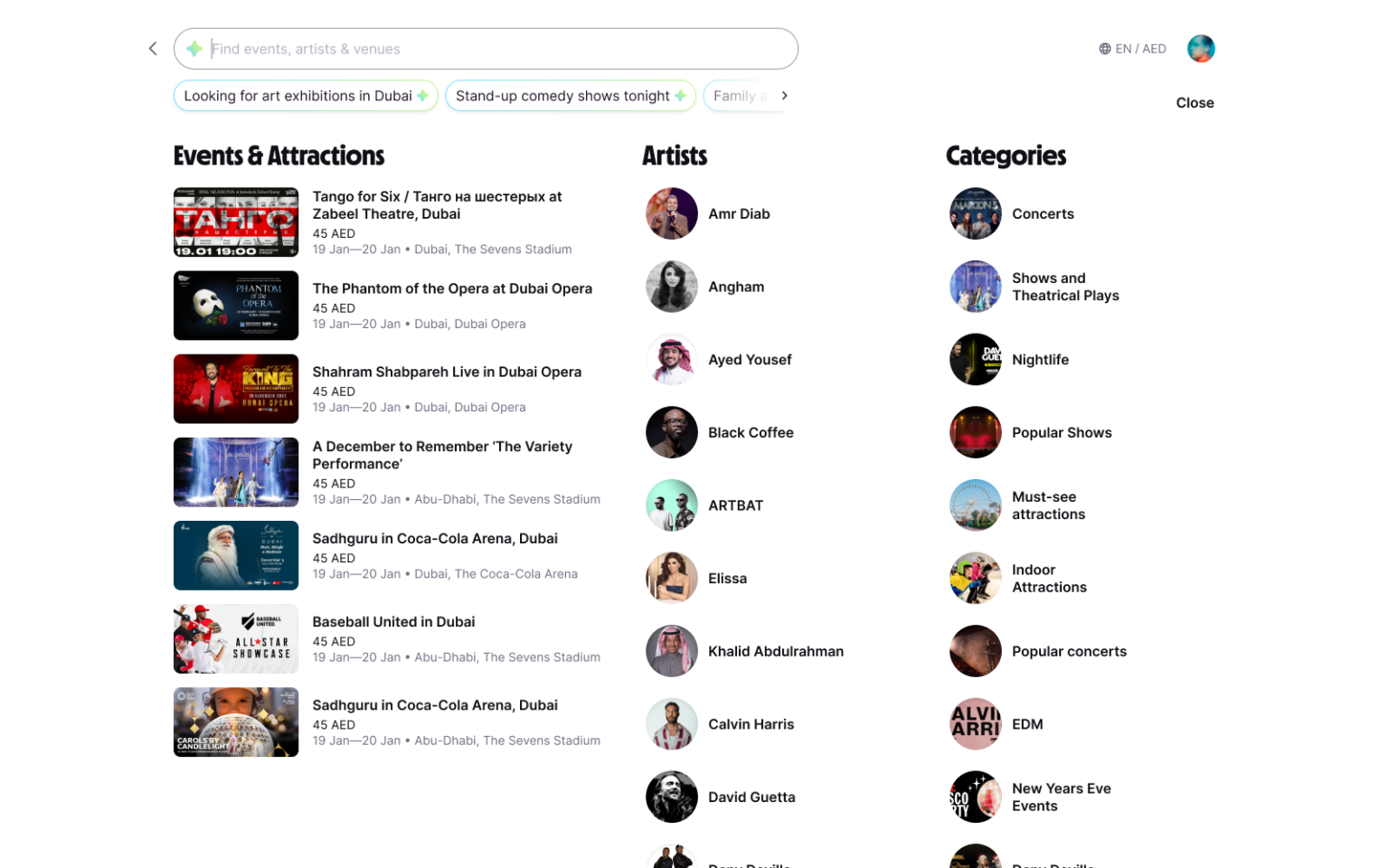 Introducing AI Search on Platinumlist | Smarter, Faster Event Discovery ...