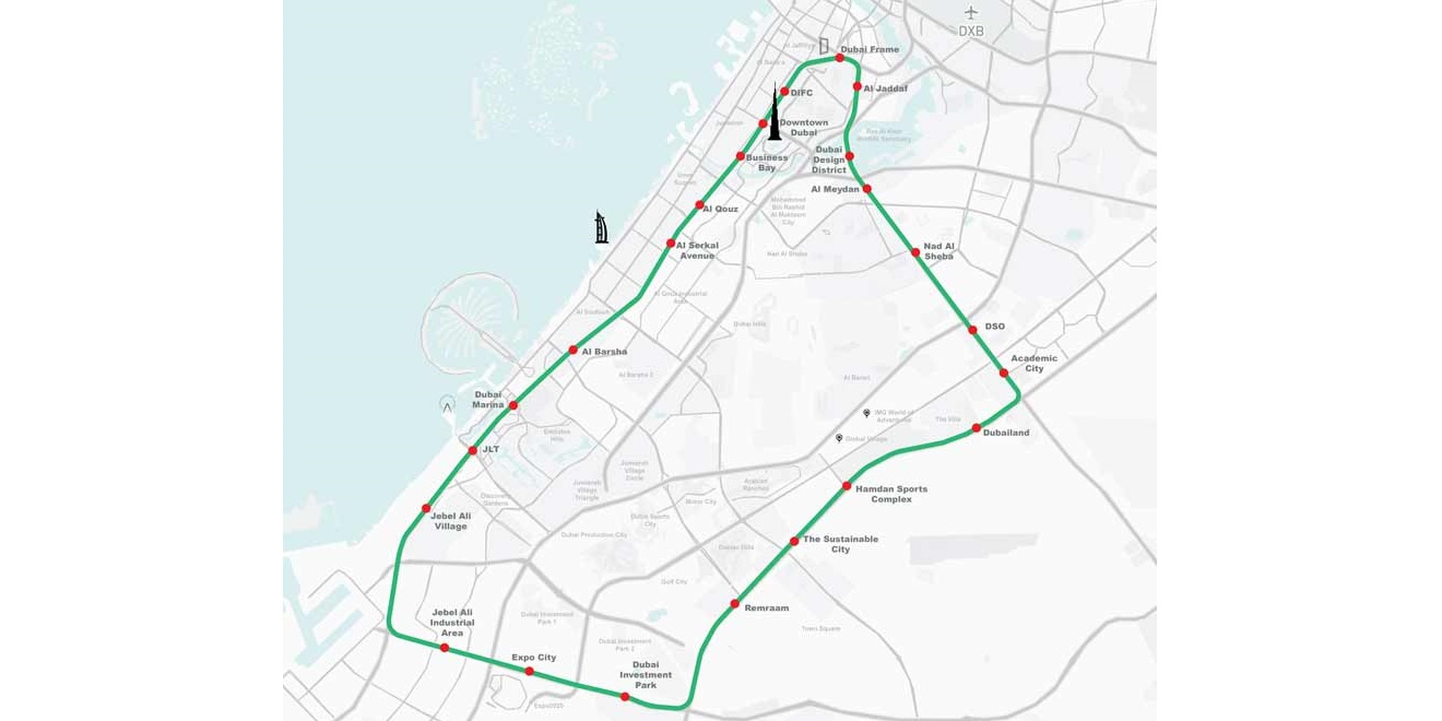 The Loop: All Details about Dubai Future 93km Urban Highway ...