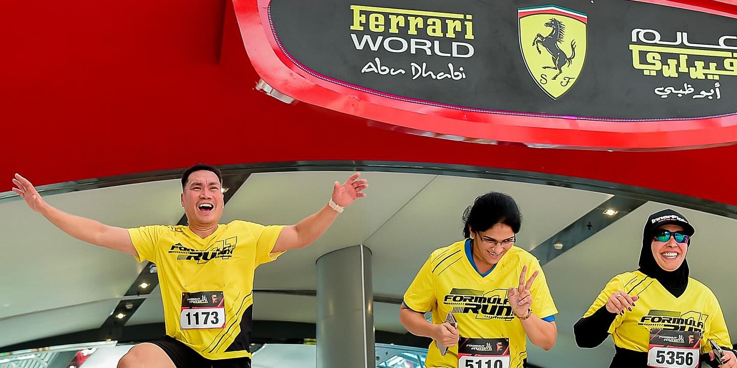 All Details about Formula Run 2025 at Ferrari World Yas Island This ...