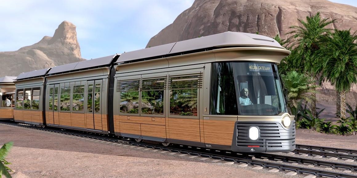 First Look at AlUla Tramway: World’s Longest Battery-Powered Rail to ...