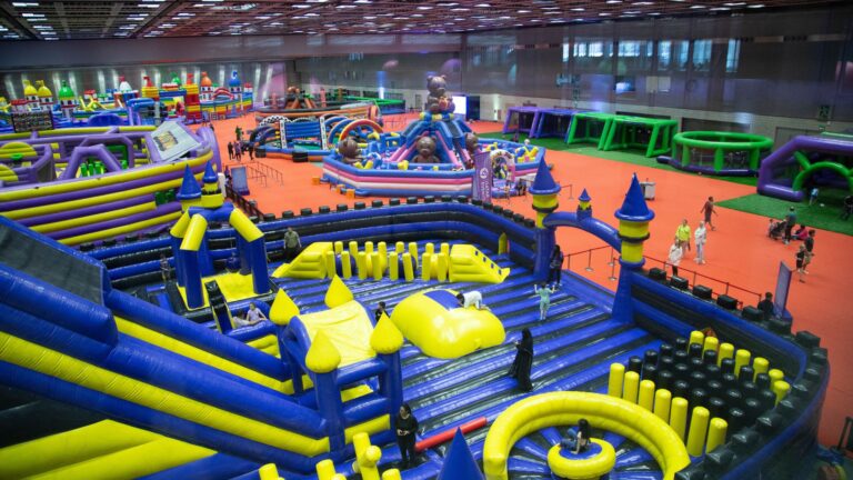 InflataCity Qatar: The Ultimate Indoor Inflatable Park for All Ages ...