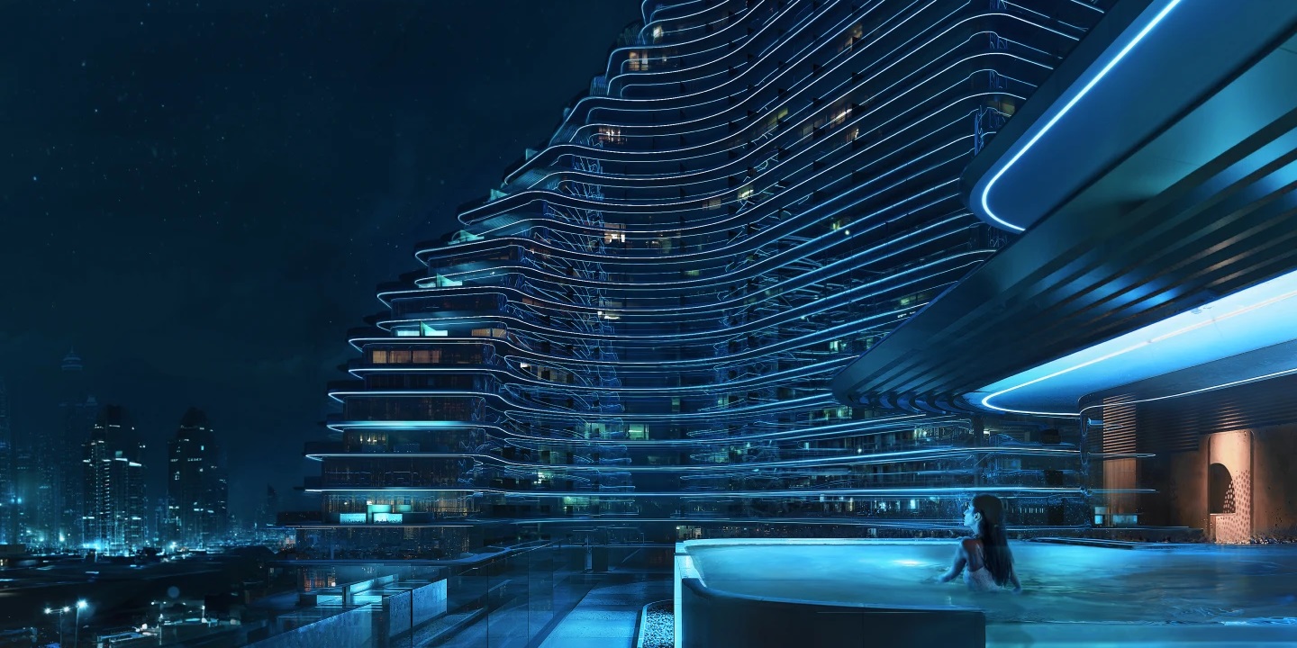 First Look at Binghatti Flare: Dubai's New Twin Towers with First Man ...