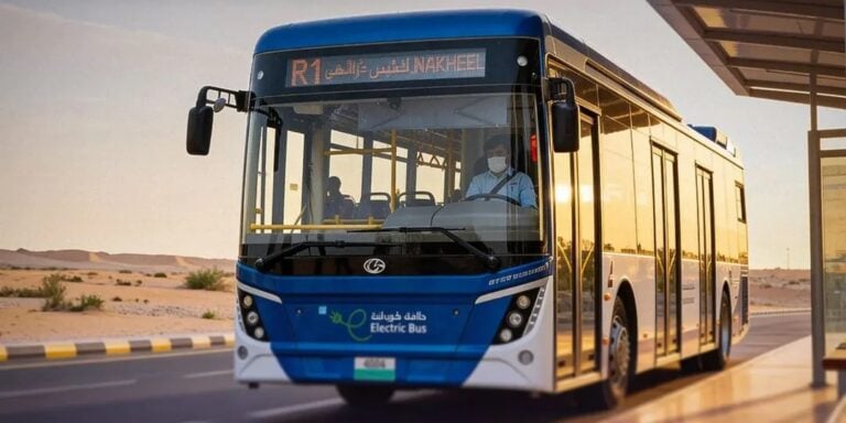 RAK Gets Its First Electric Bus and It's Free to Ride for a Month ...