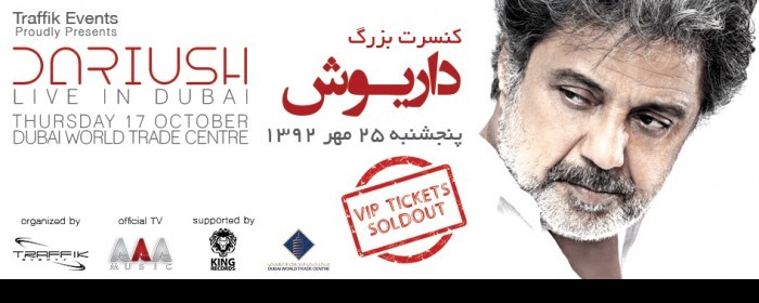 DARIUSH "LIVE IN DUBAI" — Platinumlist.net