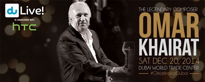 The Legendary Omar Khairat LIVE in Dubai — Platinumlist.net